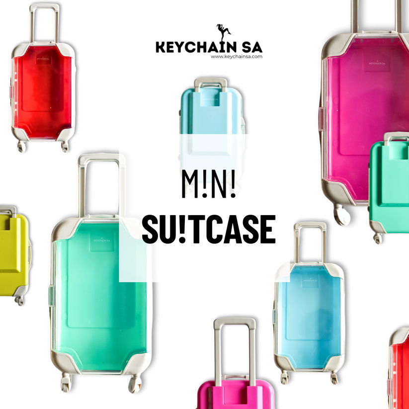 Mini Suitcase with Wheels – South African Exclusive – keychainsa
