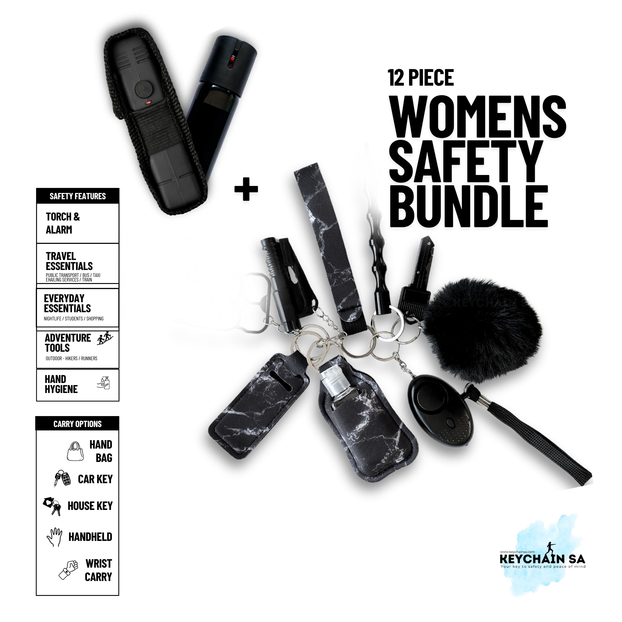 Shop High-Quality Self Defence Keychains and accessories – keychainsa