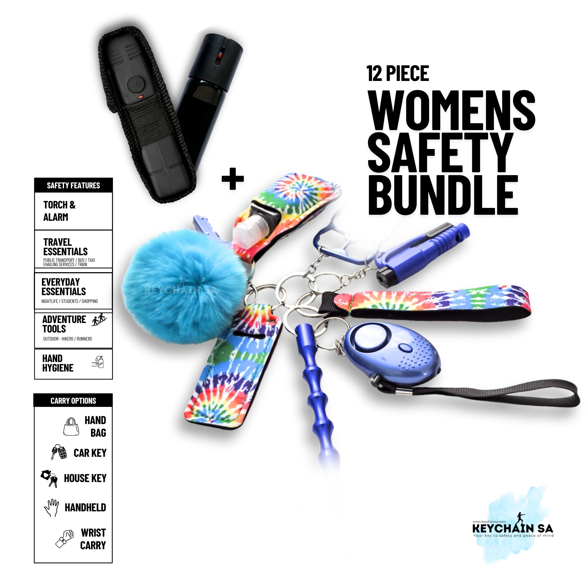 Shop High-Quality Self Defence Keychains and accessories – keychainsa