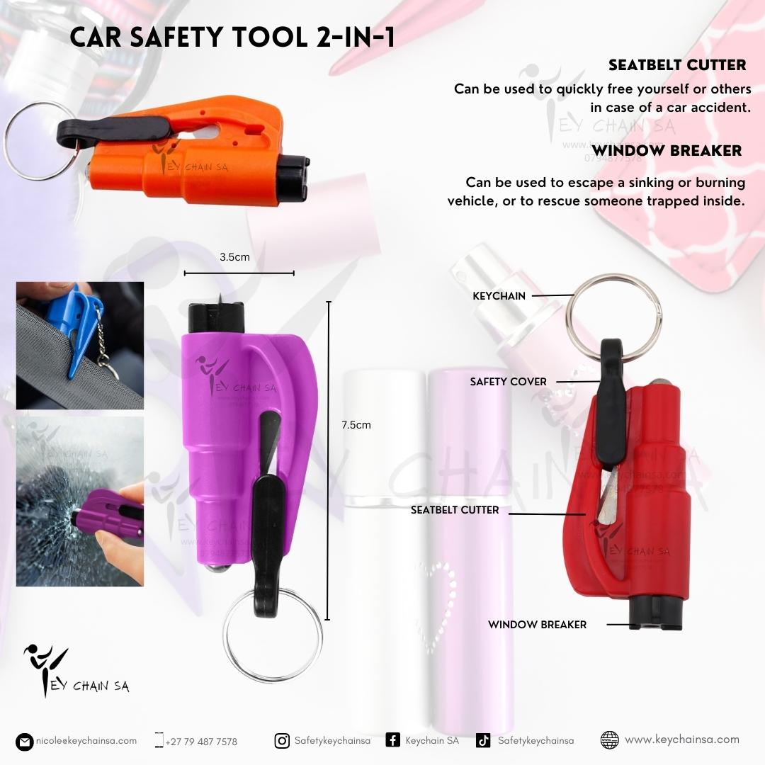 Car Safety Tool - Emergency escape tool – keychainsa